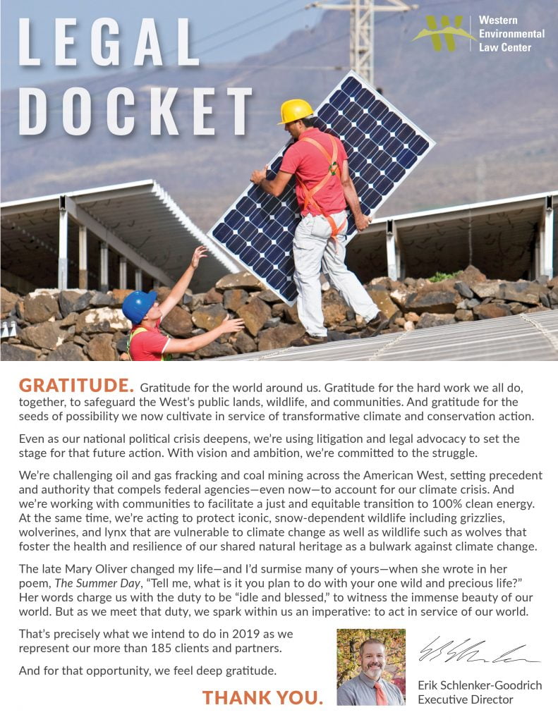 Publications - Western Environmental Law Center
